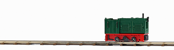 Busch - LKM Ns2f Locomotive w/Open Cab - 3V Powered (Runs on Z Gauge ...