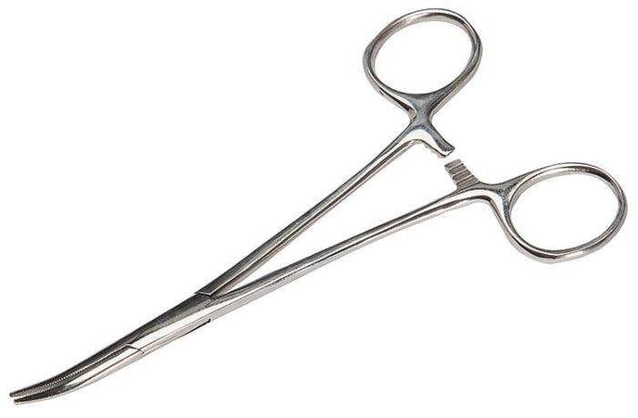 Faller - Lockable Forceps/Mosquito Clamp - Curved End - 272-170528