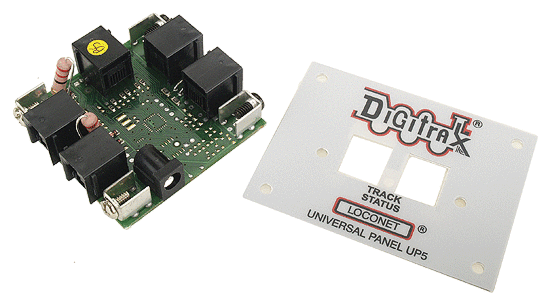 Digitrax - LocoNet Universal Interconnect Panel - 245-UP5
