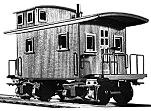 Keystone - Logging Caboose Kit - 395-106