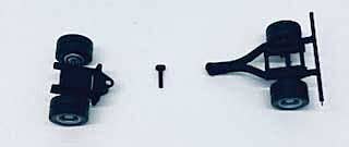 Herpa - Lowboy Single-Axle Booster w/Integrated Rear Axle with Fenders ...