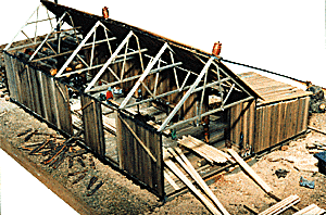 JV Model - Lucas Sawmill - Kit - Scale 50 x 95' 15.2 x 29m - 345-2021