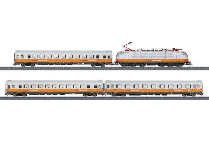 Marklin - Lufthansa Airport Express Train-Only Set - 3-Rail w/Sound ...