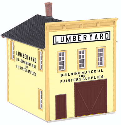 MTH - Lumber Yard 2-Story Store Livery Building - 507-3090346