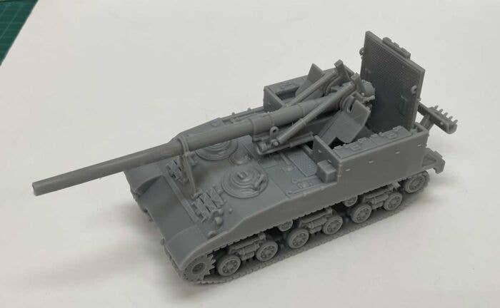 Phoenix Pr - M-40 155 mm Howitzer (Gun Motor Carriage) - Unpainted 3D ...
