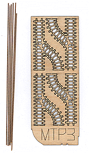 N Scl Arch - M-Trak 30" Gauge (Nn30) Mine Track System - Kit (Laser-Cut ...