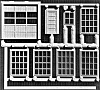 Pikestuff - Machine Shop Doors & Windows pkg(8) - 541-3000