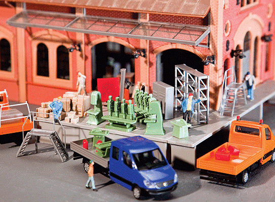 Faller - Machine Shop Interior Equipment - Kit - 272-180604