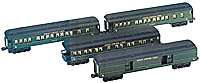 Lionel - Madison Series Heavyweight Car 4-Pack (Baggage, 2 Coaches ...