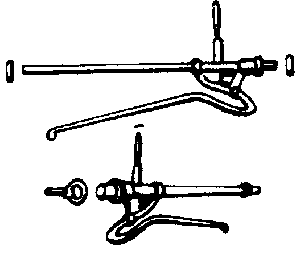 Cal Scale - Mail Catcher Arm (Brass Casting) - For RPO Cars pkg(2 ...