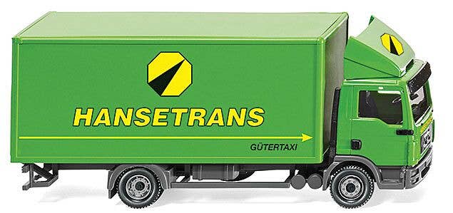 Wiking - MAN TGL Box-Body Delivery Truck - Assembled - Hansetrans ...