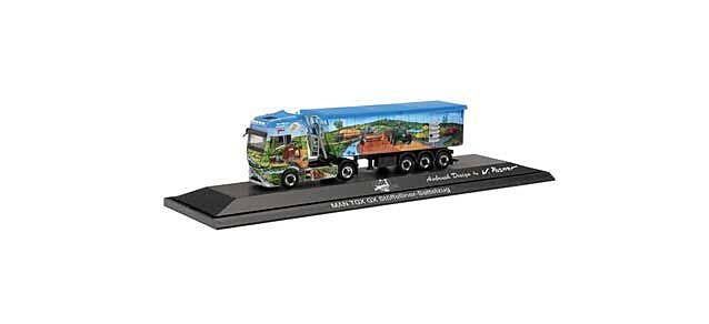 Herpa - MAN TGX GX Tractor with Dump Trailer - Assembled - Agrosprinter ...