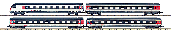 Marklin - Mark IV Express Train Passenger Car Set - SBB CFF FFS ...