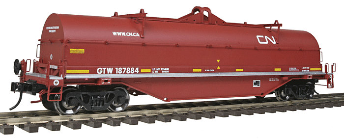 Atlas O - Master 42' Coil Steel Car - 2-Rail - Ready to Run - Canadian National/GTW (Boxcar Red ...