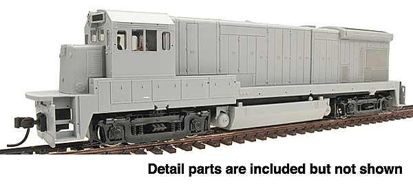 Atlas - Master Gold Series Diesel GE B23-7 - Sound & DCC Equipped - Undecorated Phase II Low ...