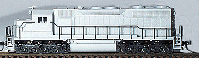Atlas - Master Line(TM) Diesel EMD SD35 Low Nose Powered - Undecorated w/Cab & Nose Headlights ...