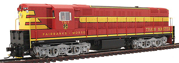 Atlas - Master Series Gold Diesel F-M H24-66 Train Master; Powered w/Decoder & Sound - Fairbanks ...