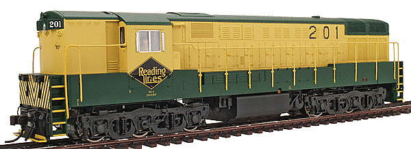Atlas - Master Series Gold Diesel F-M H24-66 Train Master; Powered w/Decoder & Sound - Reading ...