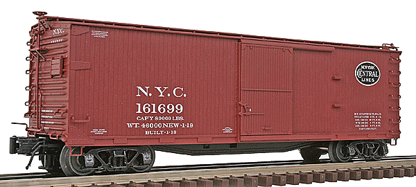 Atlas O - Master USRA 40' Double-Sheathed Wood Boxcar - 3-Rail - Ready ...