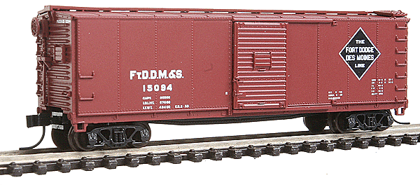 Atlas - Master(R) USRA 40' Rebuilt Steel Boxcar - Ready to Run - Fort ...