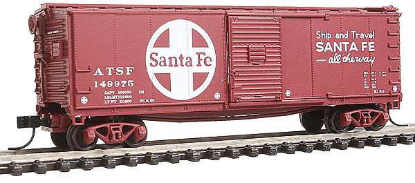 Atlas - Master(R) USRA 40' Rebuilt Steel Boxcar - Ready to Run - Santa ...