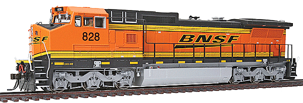 Atlas - Master(TM) Series Gold Diesel GE Dash 8-40C w/Sound & DCC - BNSF Railway #828 (H3 Scheme ...