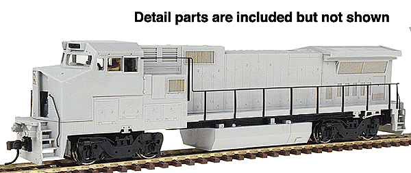 Atlas - Master(TM) Silver Series Diesel GE Dash 8-40BW - Standard DC - Undecorated, Standard Cab ...
