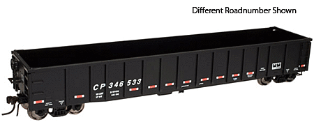 Atlas - Master(TM) Thrall 2743 Gondola - Ready to Run - Canadian Pacific #346536 (black, red ...