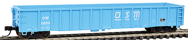 Atlas - Master(TM) Thrall 2743 Gondola - Ready to Run - Oregon Steel Mills #5005 (blue) - 150 ...