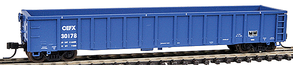 Atlas - Master(TM) Thrall 2743 Gondola - Ready to Run - Co Steel/CEFX #30178 (blue) - 150-50000385