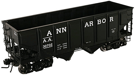 Atlas O - Master(TM) USRA 55-Ton 2-Bay Panel-Side Open Hopper - 2-Rail ...
