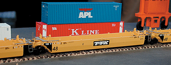 Deluxe - Maxi Stack III 5-Unit Intermodal Well Car - TTX Company #3 - 238-210121