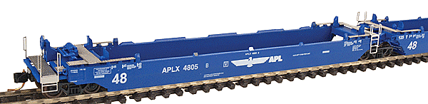 Deluxe - Maxi Stack III 5-Unit Intermodal Well Car - American President ...