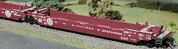 Deluxe - Maxi Stack III 5-Unit Intermodal Well Car - BNSF #1 - 238-210701