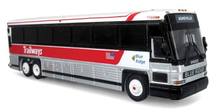 Iconic Replicas - MCI D4000 Coach - Assembled - Blue Ridge Trailways ...
