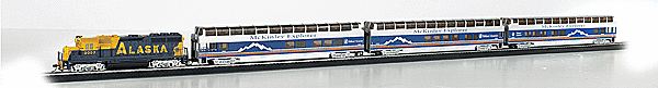 Bachmann - McKinley Explorer Train Set - Alaska Railroad - 160-694