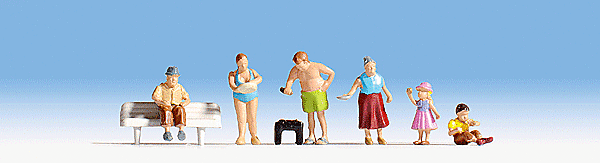 Noch - Meier Family at BBQ/Grill - pkg(6) - 528-15587