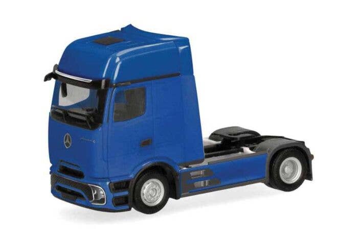 Herpa - Mercedes-Benz Actros Pro-Cabin Tractor Only - Assembled - Blue ...