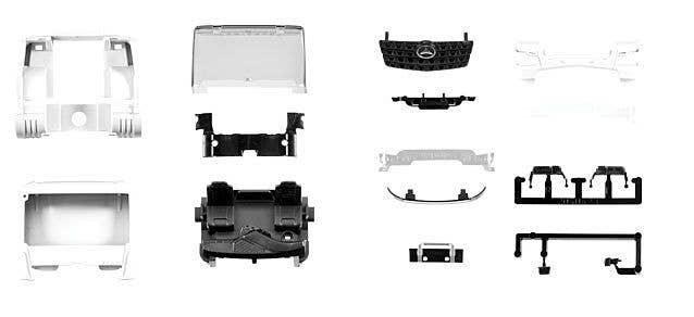 Herpa - Mercedes-Benz Arocs S Separate Grill - 326-84239