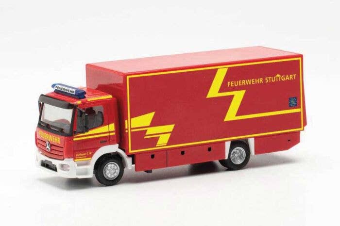 Herpa - Mercedes-Benz Atego Box-Body Truck - Assembled - Stuttgart ...