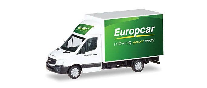 Herpa - Mercedes-Benz Box-Body Sprinter Delivery Truck - Assembled ...