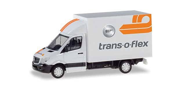Herpa - Mercedes-Benz Box-Body Sprinter Delivery Truck - Assembled ...