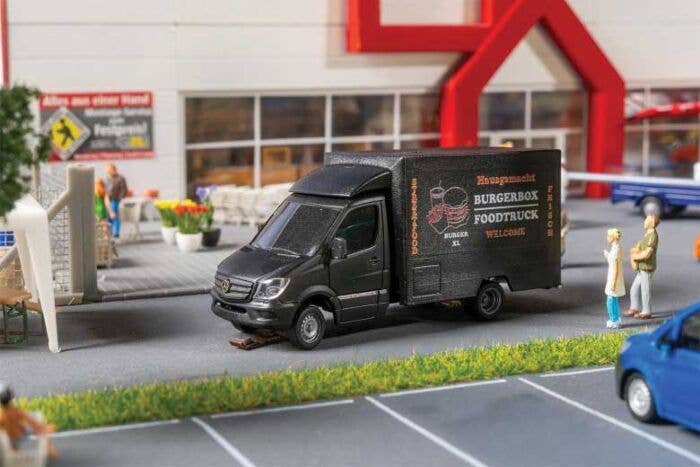 Faller - Mercedes-Benz Food Truck - Powered - Car System Digital ...