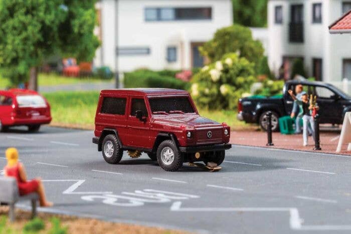 Faller - Mercedes-Benz G-Class SUV - Car System - Maroon - 272-161449