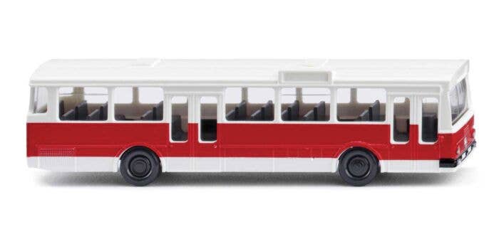 Wiking - Mercedes-Benz O 305 City Bus - Assembled - White, Red - 781-97008