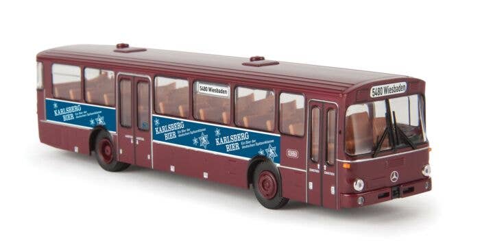 Brekina - Mercedes-Benz O 307 Intercity Bus - Assembled - Werbung ...