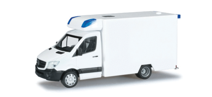 Herpa - Mercedes-Benz Sprinter Box-Body Ambulance - Assembled - Various ...