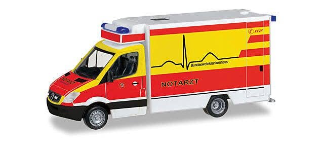 Herpa - Mercedes-Benz Sprinter Box-Body Ambulance - Assembled - First ...