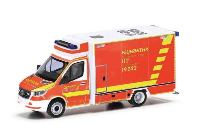 Herpa - Mercedes-Benz Sprinter Box-Body Ambulance - Assembled - Fire ...