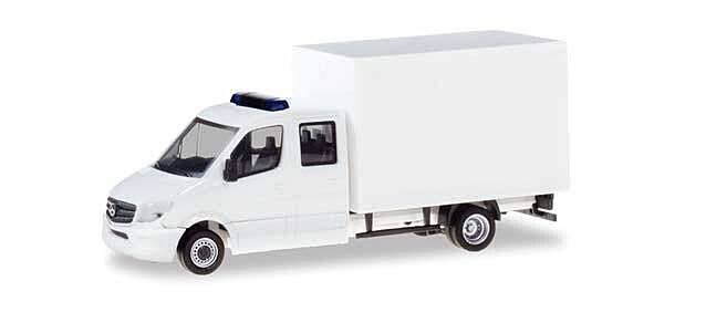 Herpa - Mercedes-Benz Sprinter Box-Body (Cube) Van - Minikit - Various ...